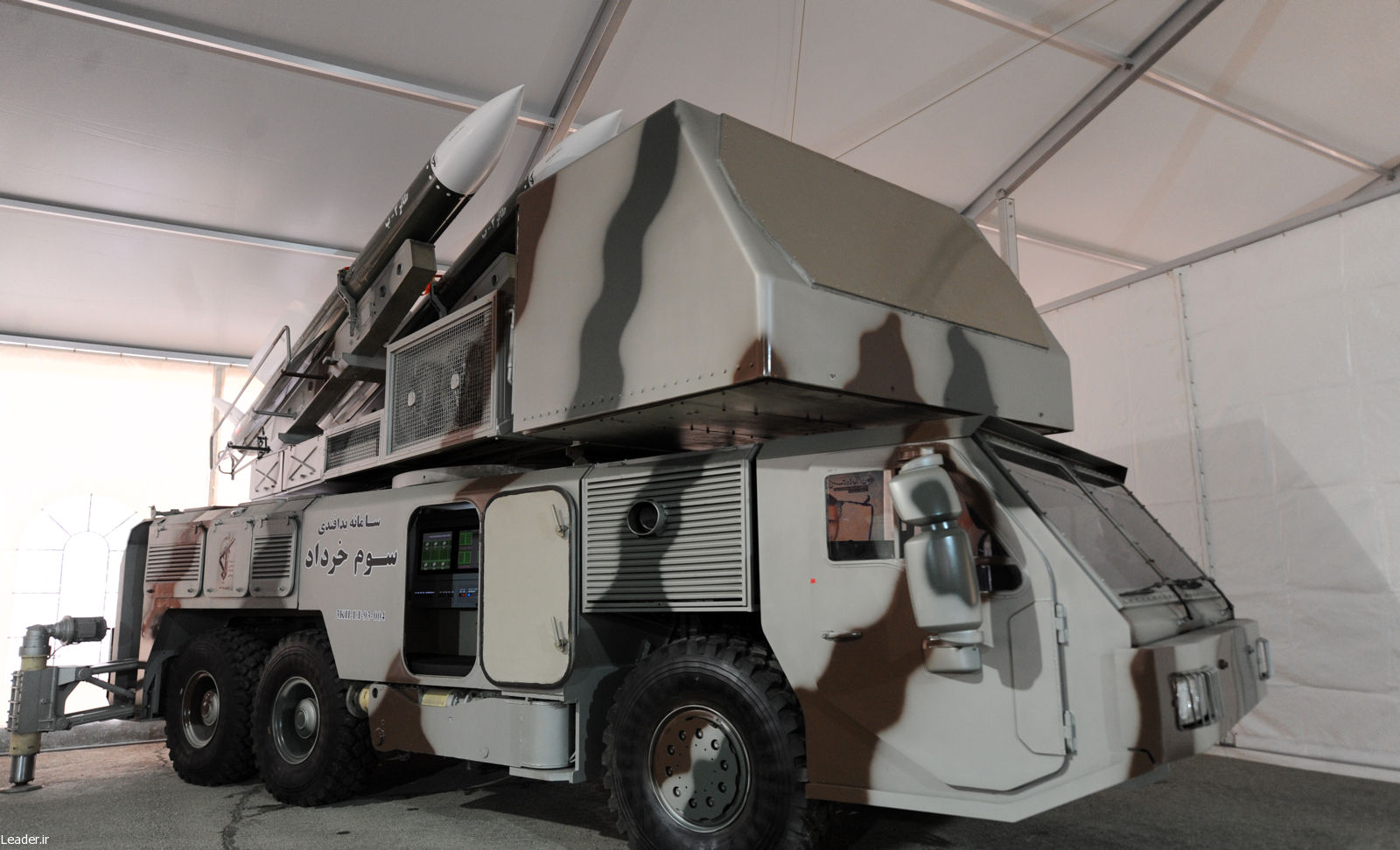 Tabas, 3rd Khordad ADs, Hormoz SRBM, Ya ali Cruise missile seen during ...