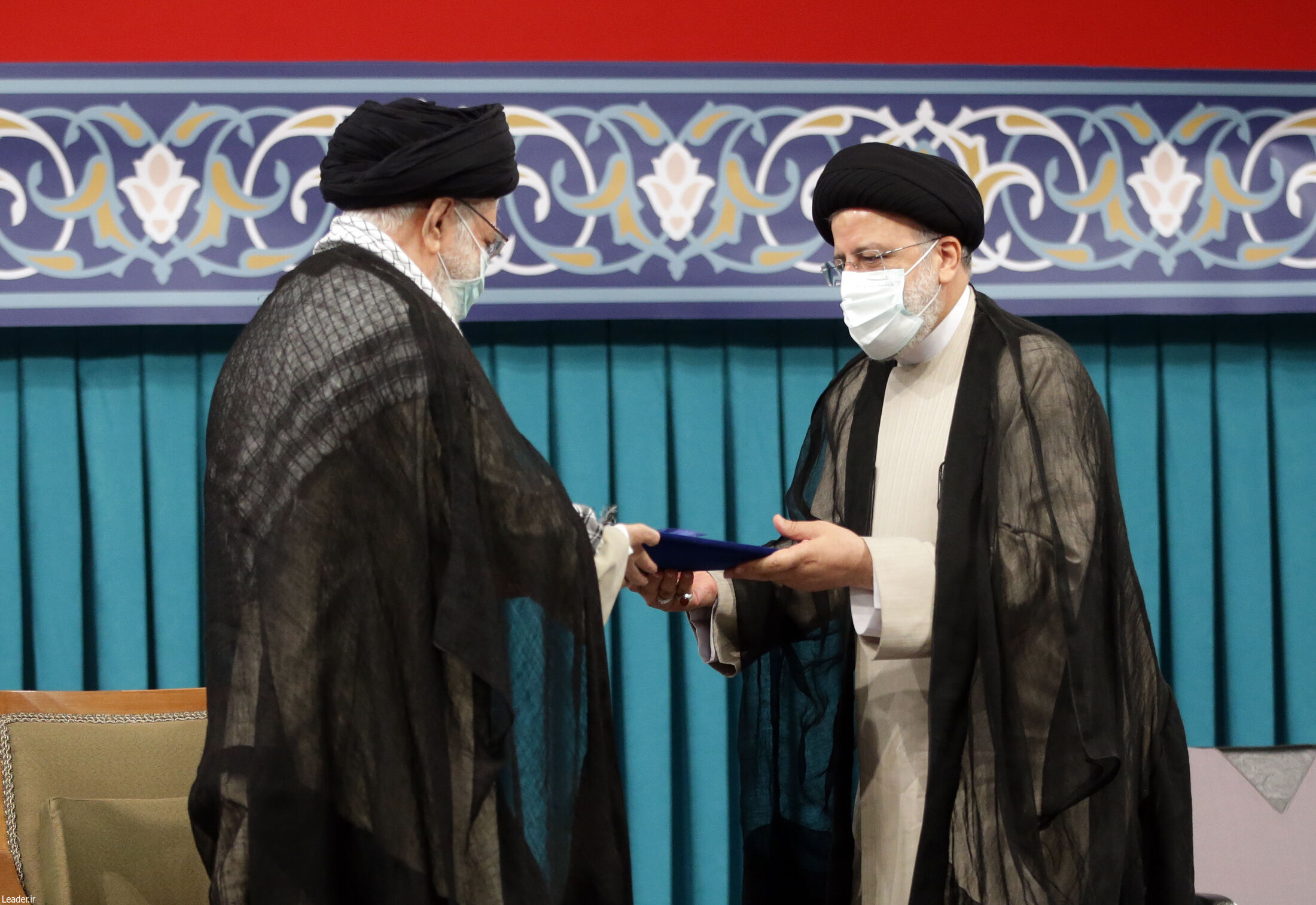 The Leader of the Islamic Revolution at the 13th presidential ...
