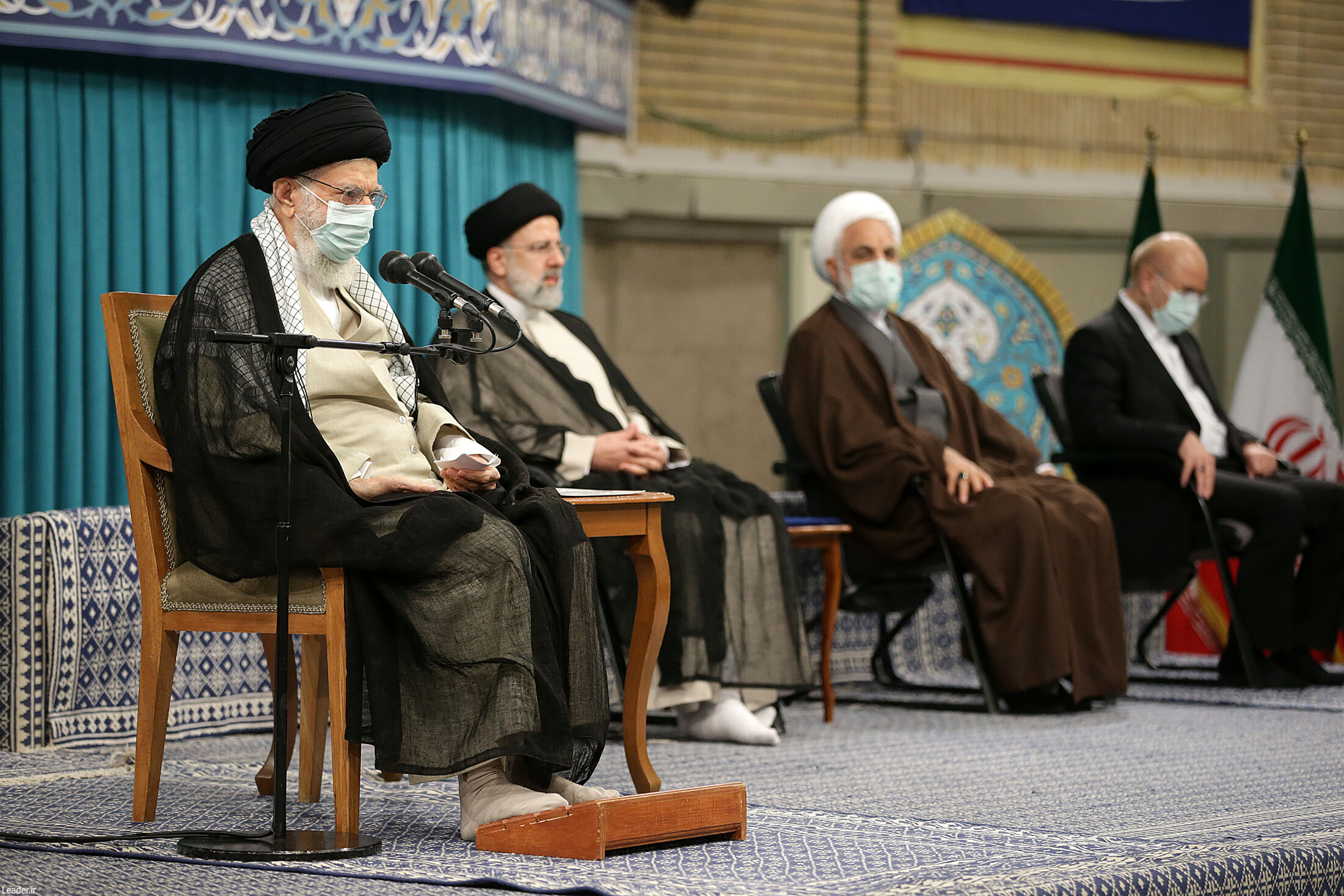The Leader of the Islamic Revolution at the 13th presidential ...
